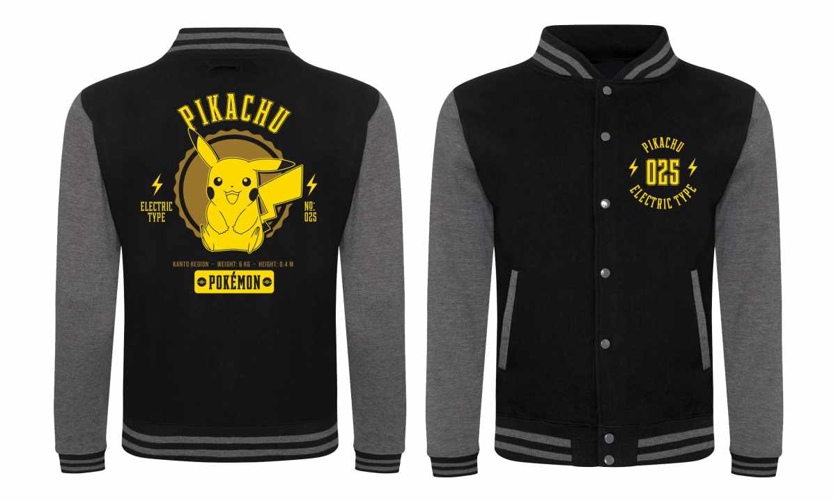 Pokemon - Collegiate Pikachu (Varsity Jacket) | The Save Point
